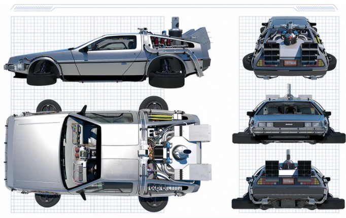 【車編】「★デロリアン？？？何と！家の近くで遭遇」と「今日はいいことあるかも」と私 - まーにゃ＠エンタメ系火事場エンジニアの日々